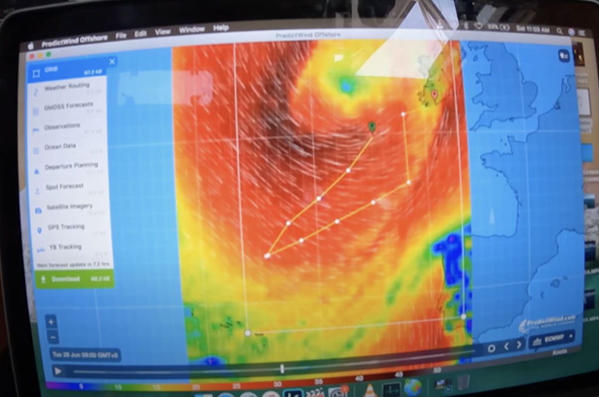 Crossing the Ocean in a Small Sailboat with Only 2 People Part 1 - C ...